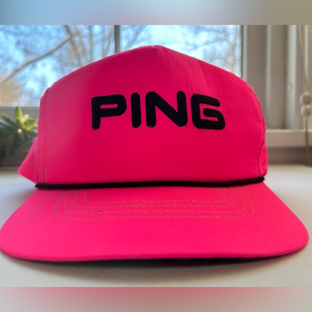 Vintage Ping By Karsten Hot Pink Neon Fluorescent Gol… - Gem